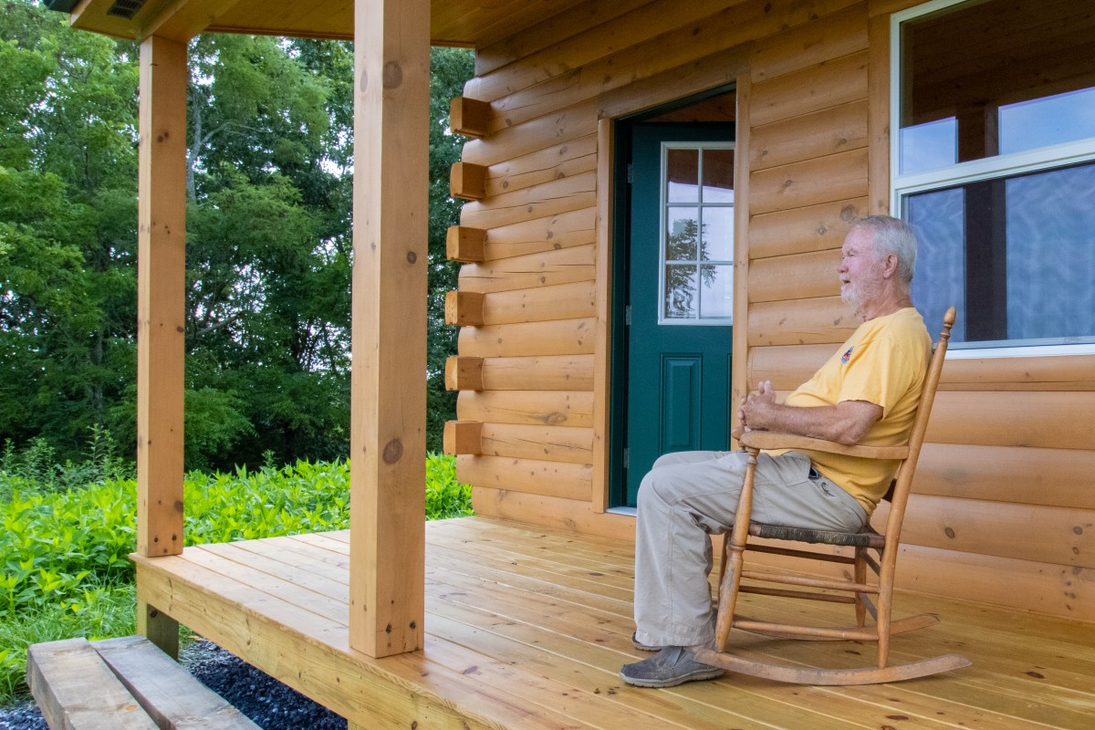 Building Serenity: Ken’s Log Cabin Journey by Eagle Point Log Homes ...